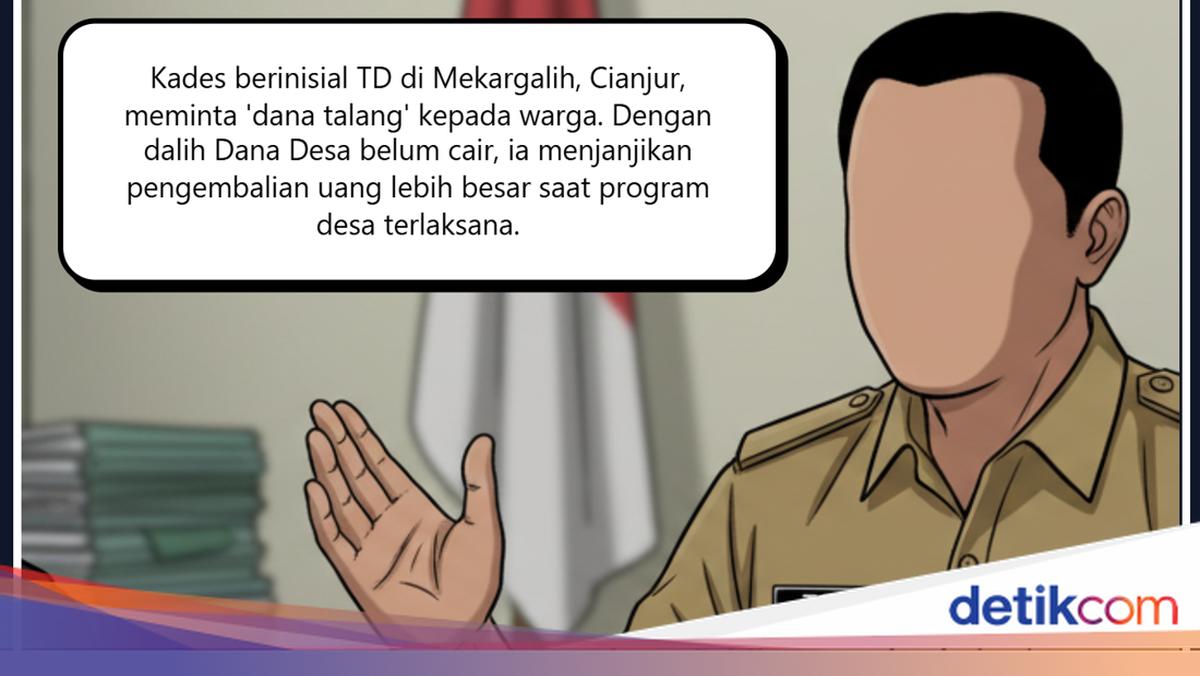 Sang Kades Tipu Warga Rp 300 Juta Modus 'Dana Talang'
