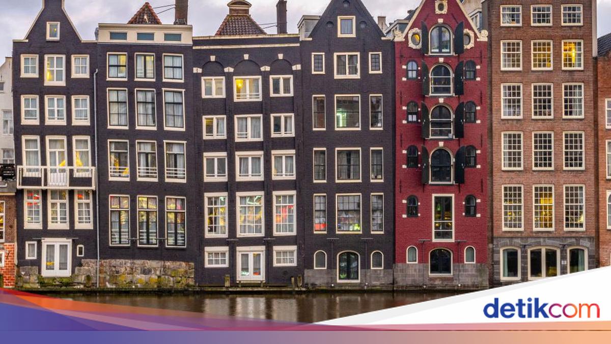 Kenapa Rumah di Belanda Banyak yang Miring? Ini Alasannya