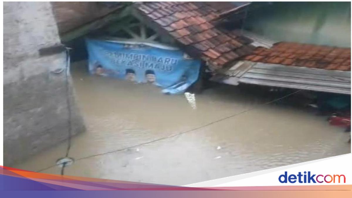Sejumlah Desa di Kabupaten Bekasi Banjir, Ketinggian Air Capai 1,5 Meter