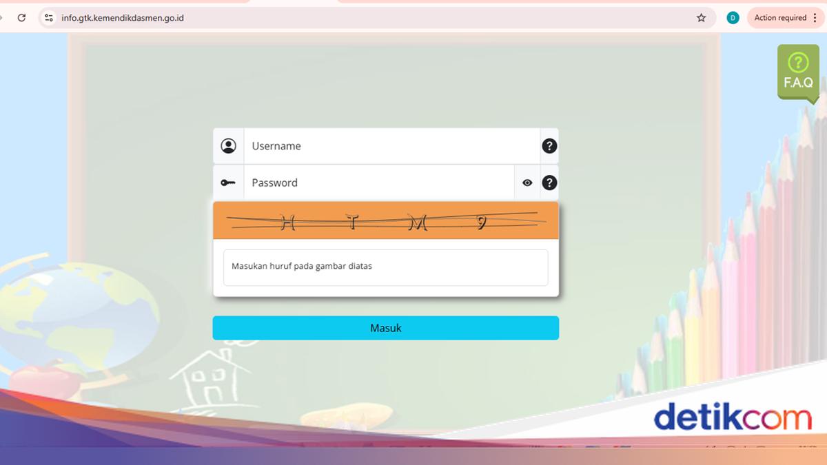 Cara Login info.gtk.kemendikdasmen.go.id yang Benar untuk Guru