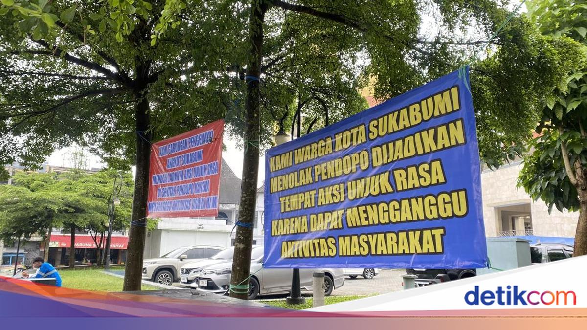 Spanduk Misterius Tolak Demo Guru PPPK di Pendopo, Ini Kata Bupati Sukabumi