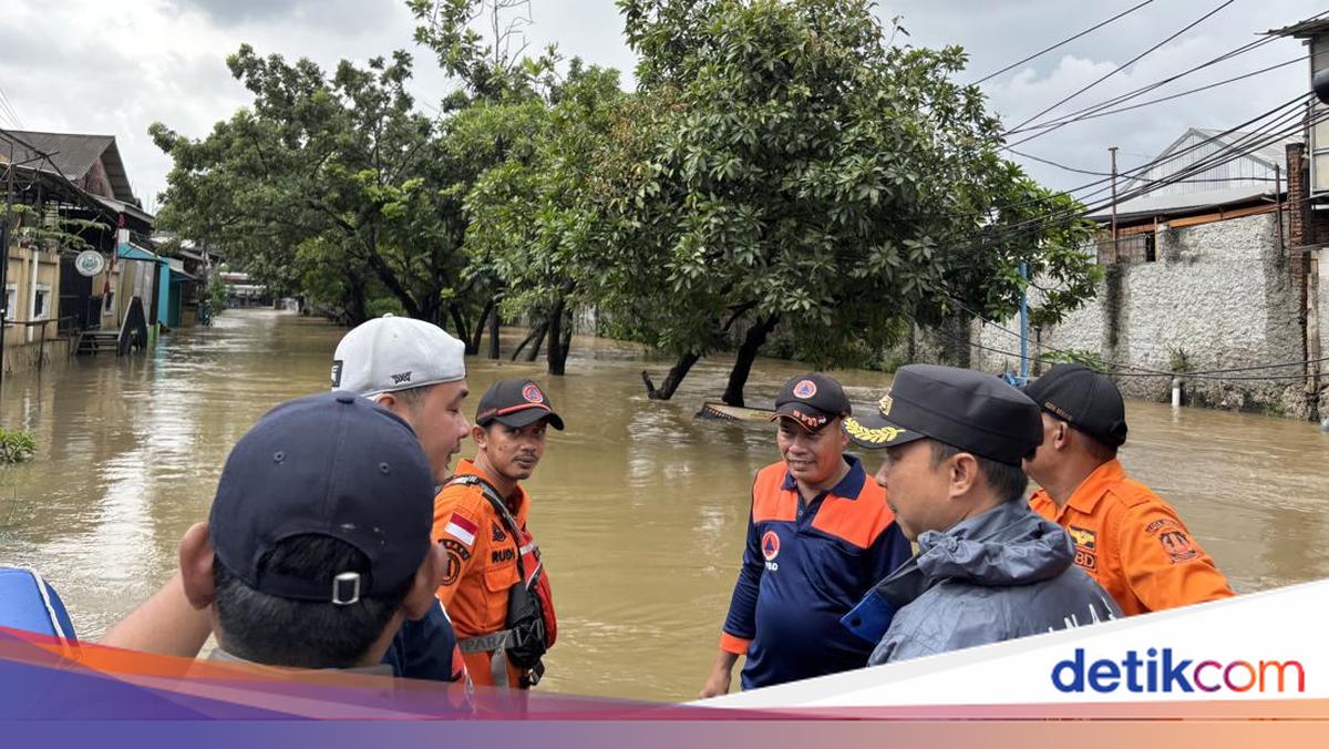 Banjir di Kranji Bekasi, 80 Warga Mengungsi