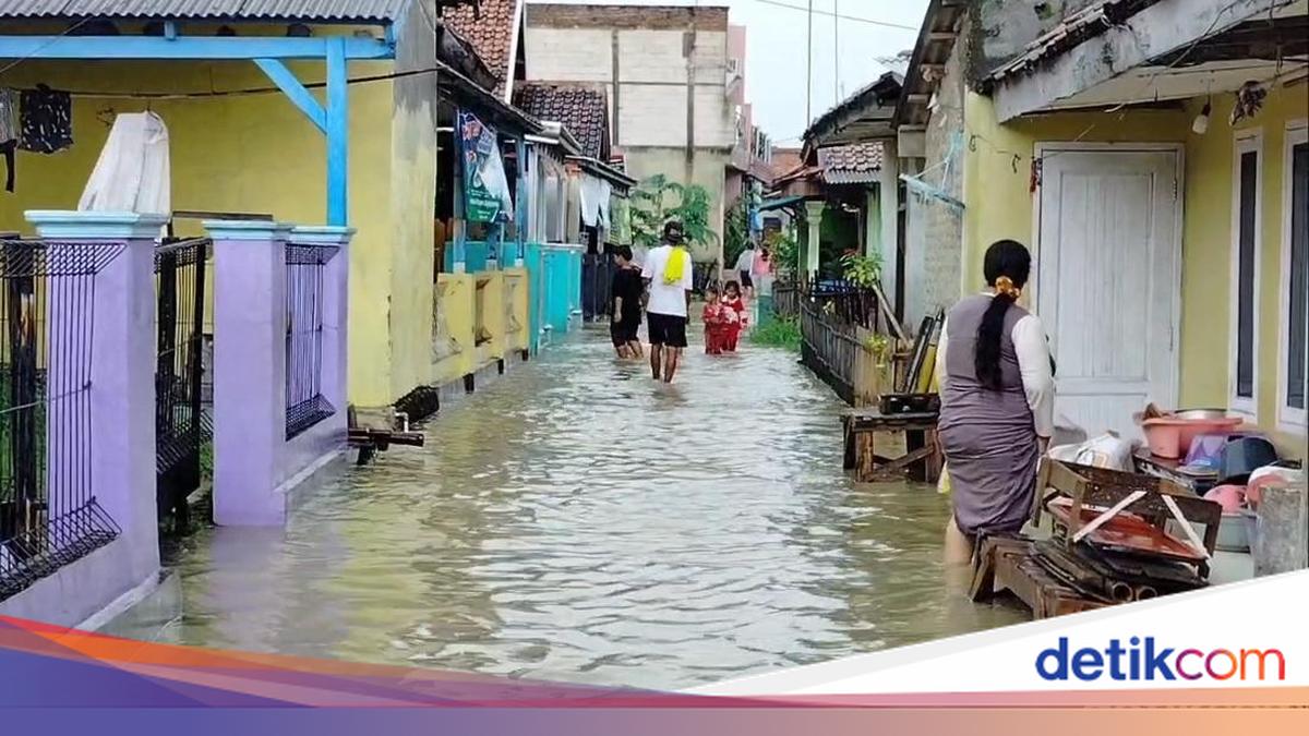 112 Rumah di Pamanukan Subang Terendam Banjir Luapan Sungai Kalensama