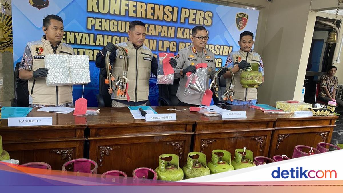 Polda Jateng Bongkar Gudang LPG Oplosan Beromzet Miliaran di Semarang