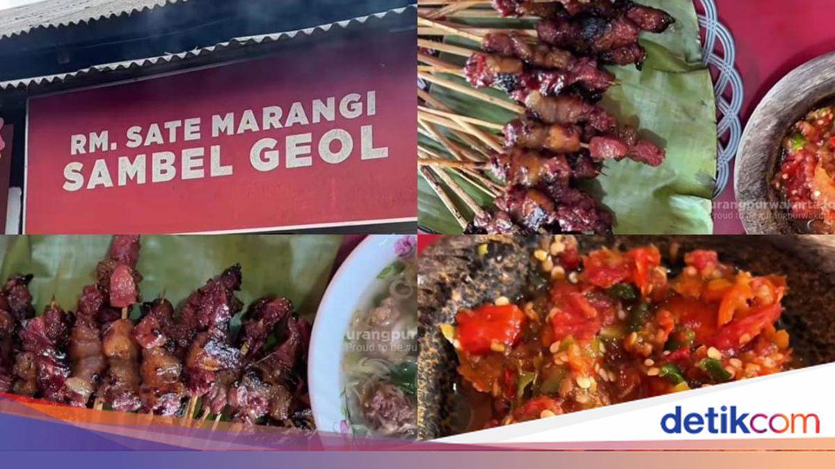 Sate Maranggi Sambal Geol Purwakarta, Kuliner Lezat dengan Harga Terjangkau