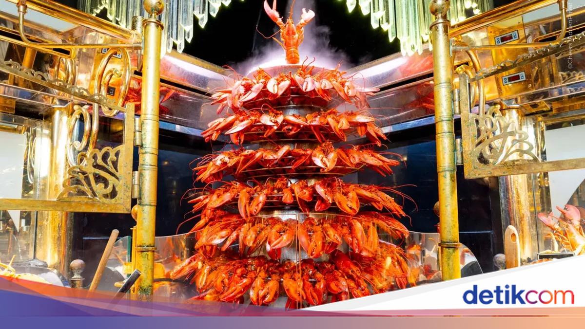 Gokil! Restoran Buffet Terbesar di Dunia Ini Punya 150 Jenis Makanan