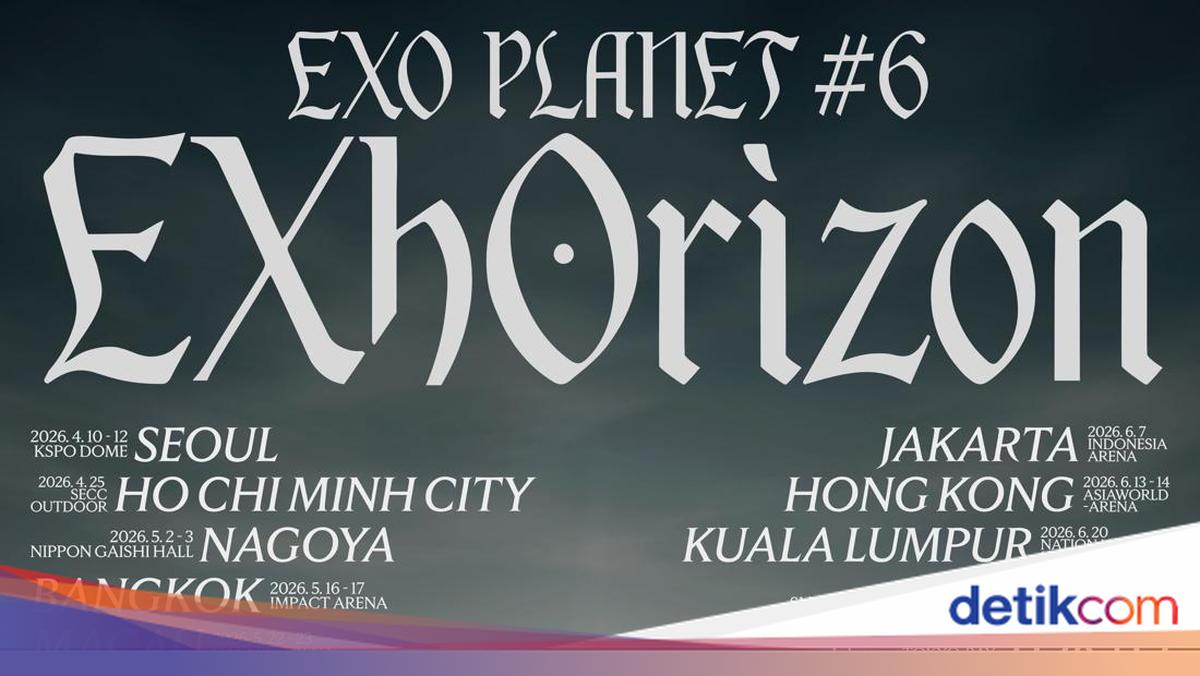 EXO Konser di Jakarta 7 Juni 2026