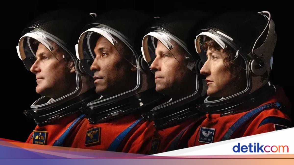 Empat Astronaut Siap Terbang ke Bulan, Siapa Mereka?