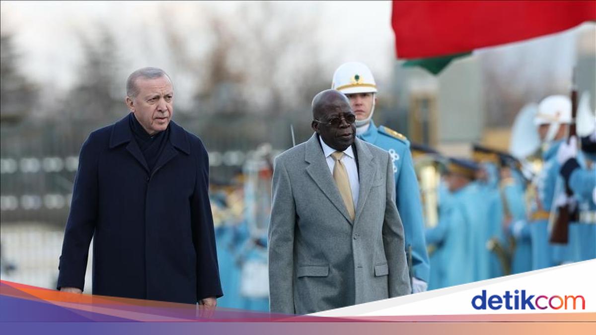 Presiden Nigeria Tersandung-Jatuh Saat Bertemu Erdogan
