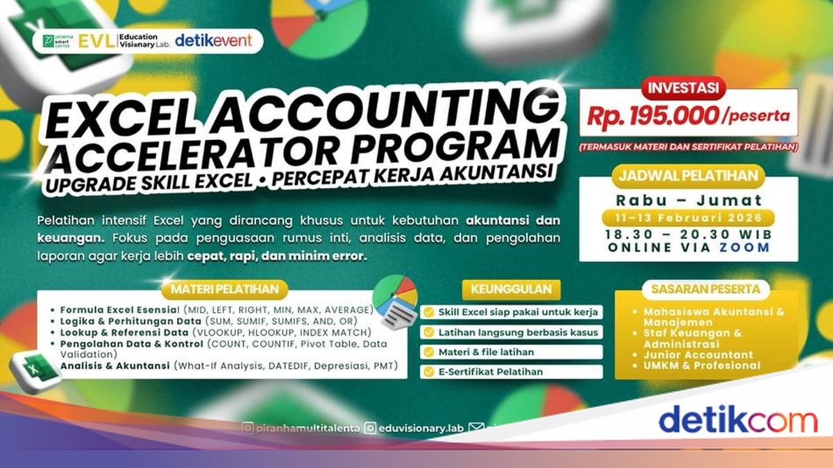 Makin Mahir Berbagai Macam Formula Excel di Workshop Excel untuk Akuntansi