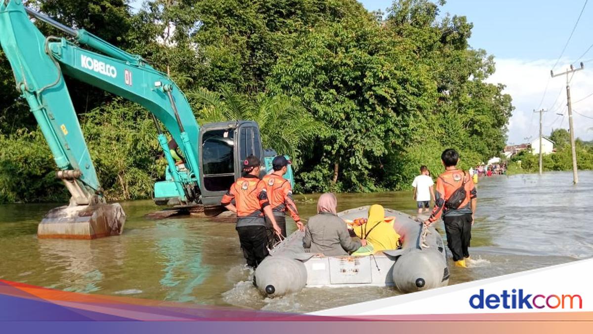 Banjir Muara Enim Rendam 4 Kecamatan, Lebih dari 4.000 KK Terdampak