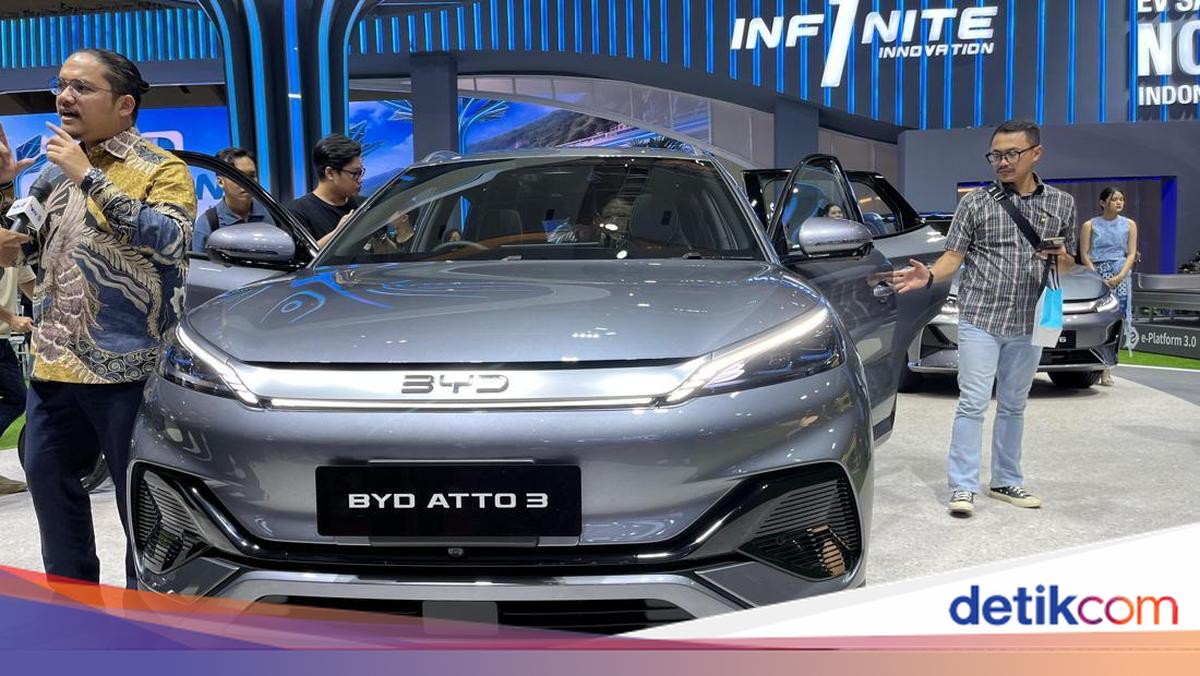 BYD Atto 3 Advanced Plus Meluncur, Harga Rp 415 juta