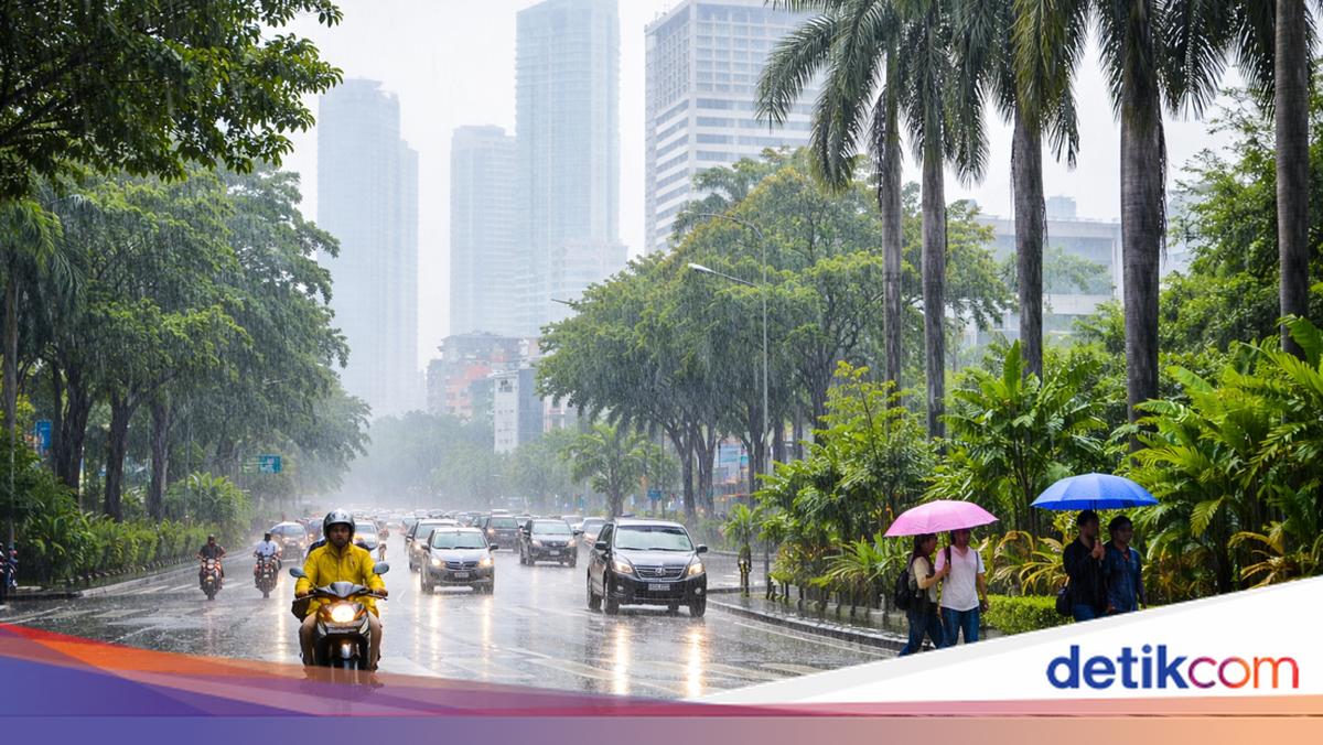 13 Wilayah Jawa Timur Diguyur Hujan Ringan Hari Ini