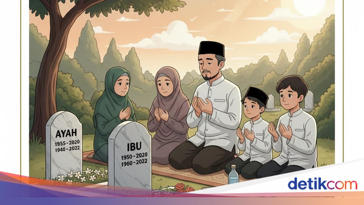 Tata Cara Ziarah Kubur Orang Tua Beserta Bacaan Doanya Secara Lengkap