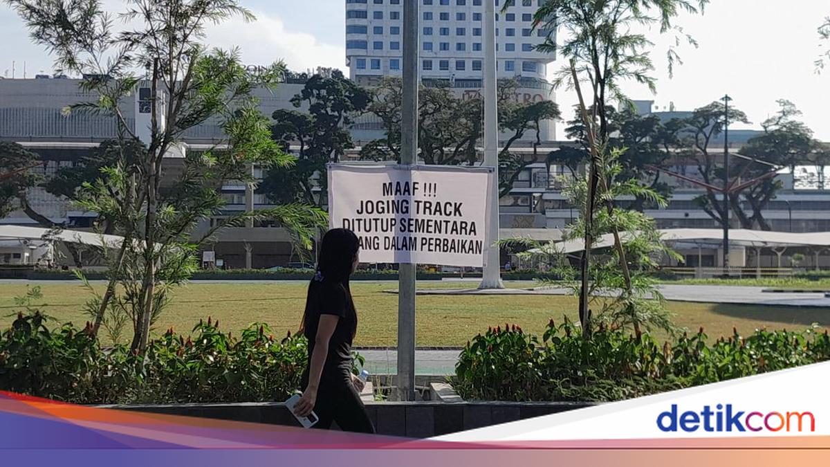 Trek Lari Lapangan Merdeka Rusak Lagi, Ini Kata Kadis Tata Ruang Medan