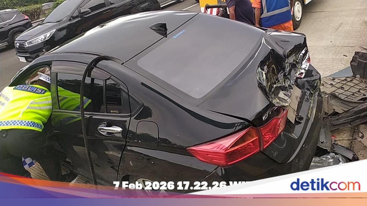Potret Ringsek Mobil Diva Siregar Usai Kecelakaan di Tol Jagorawi