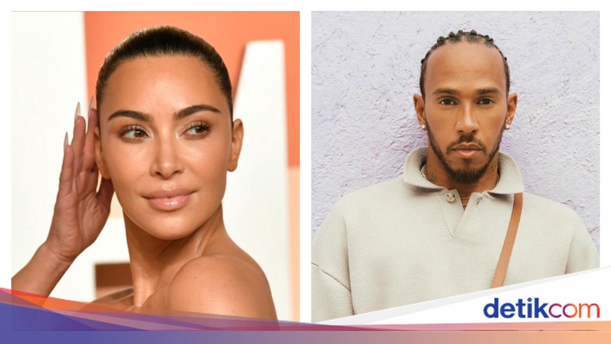 Kim Kardashian dan Lewis Hamilton Kepergok Kencan, dari Inggris ke Paris