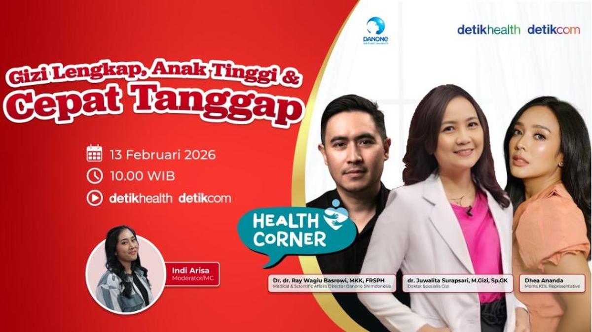Mau Anak Tinggi dan Cepat Tanggap? Ikuti Live Health Corner detikcom