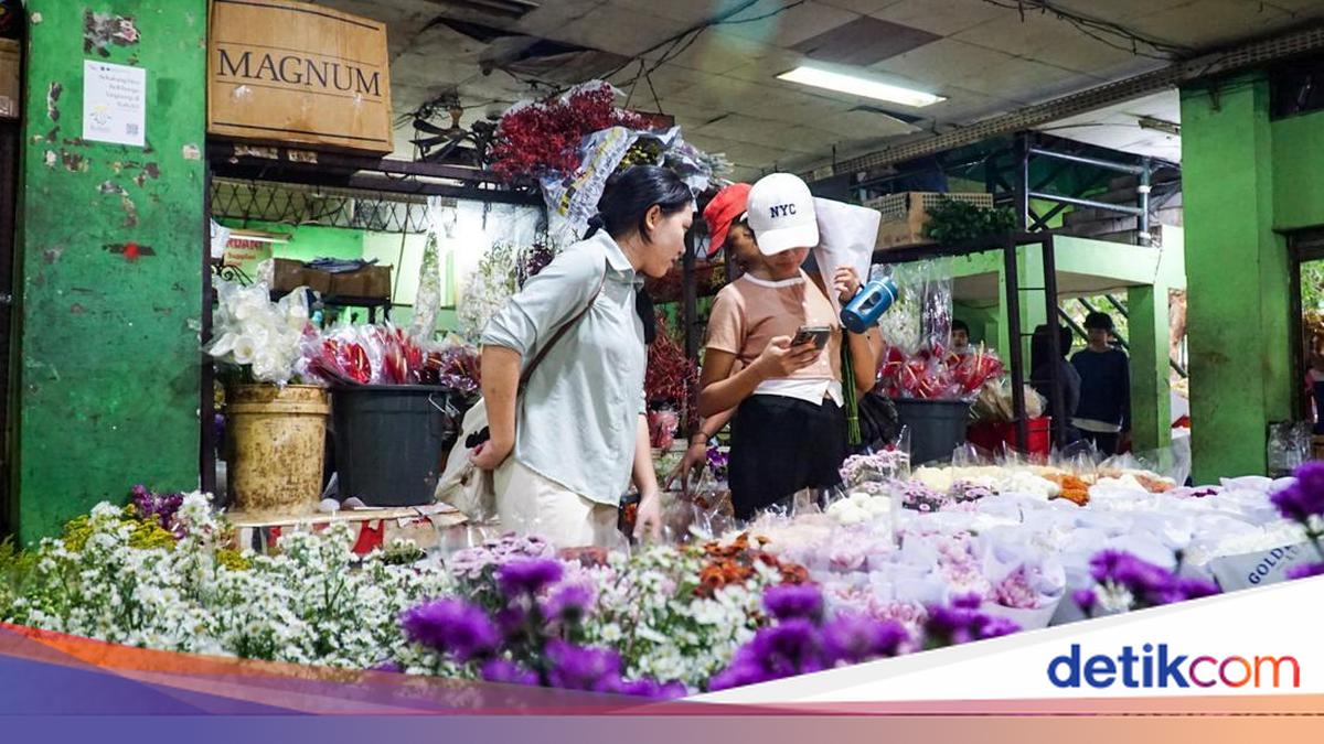 Valentine di Pasar Bunga Rawa Belong: Berburu Bunga & Suasana Beda