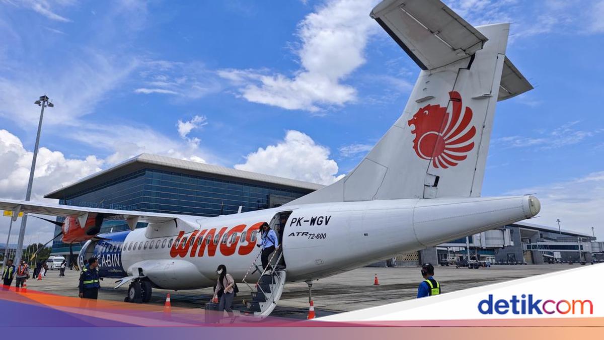 Baru Sebulan, Wings Air Tutup Penerbangan Bandung-Yogyakarta