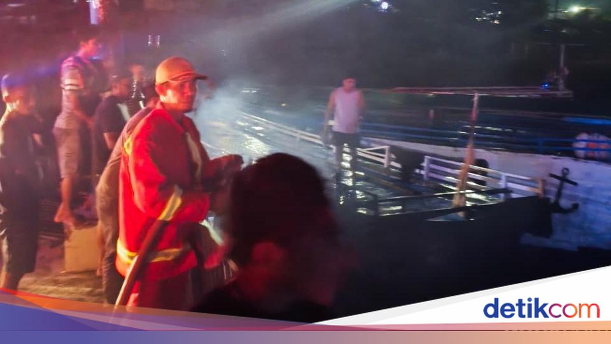 4 Kapal Wisata Terbakar di Labuan Bajo