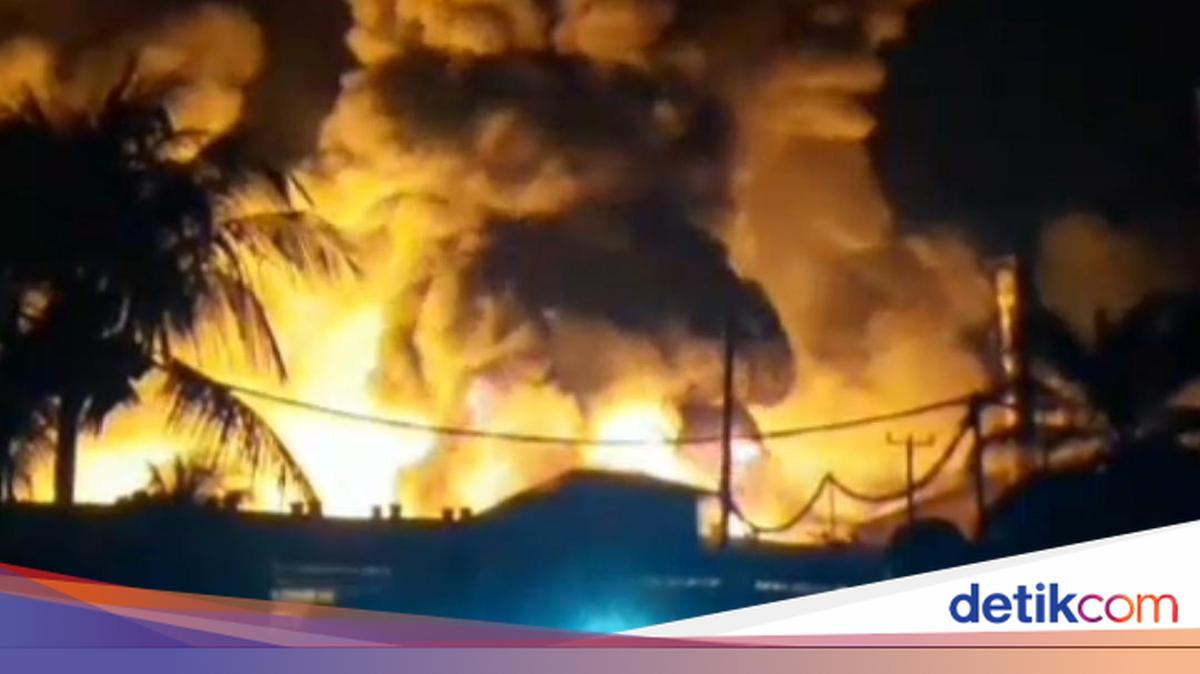 Pabrik Tapioka di Lampung Tengah Terbakar, Ada Suara Ledakan