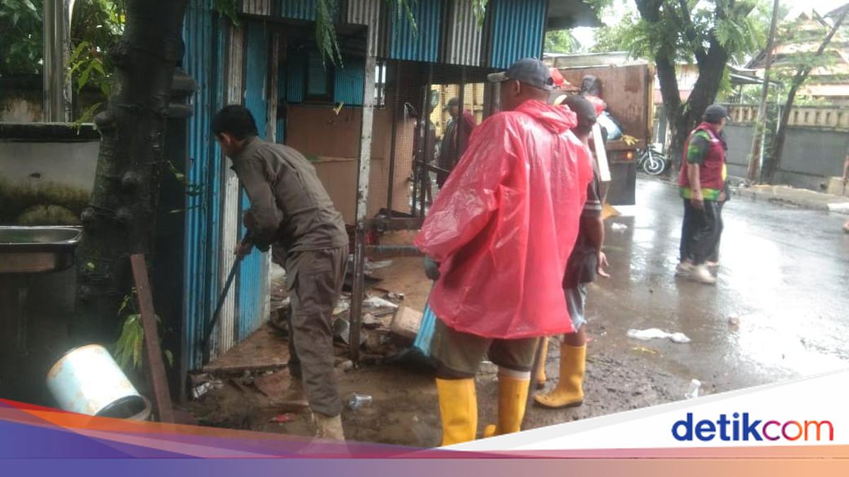 96 PKL di Mariso Makassar Ditertibkan Usai Puluhan Tahun Kuasai Trotoar