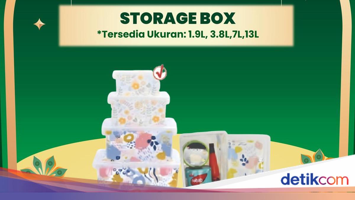 Storage Box Banting Harga di Transmart Full Day Sale