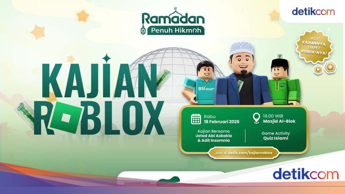 Cara Dapat Robux Gratis di Roblox, Bisa Sambil Ikut Kajian Ramadan!