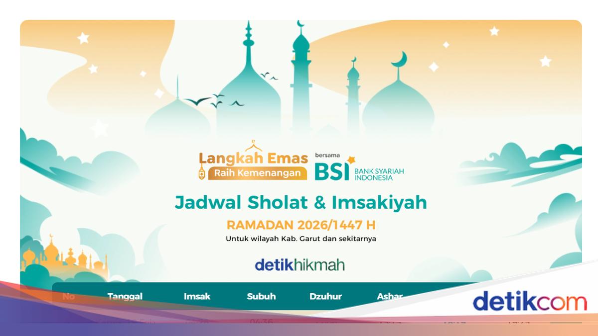 Jadwal Imsak Garut Ramadhan 2026