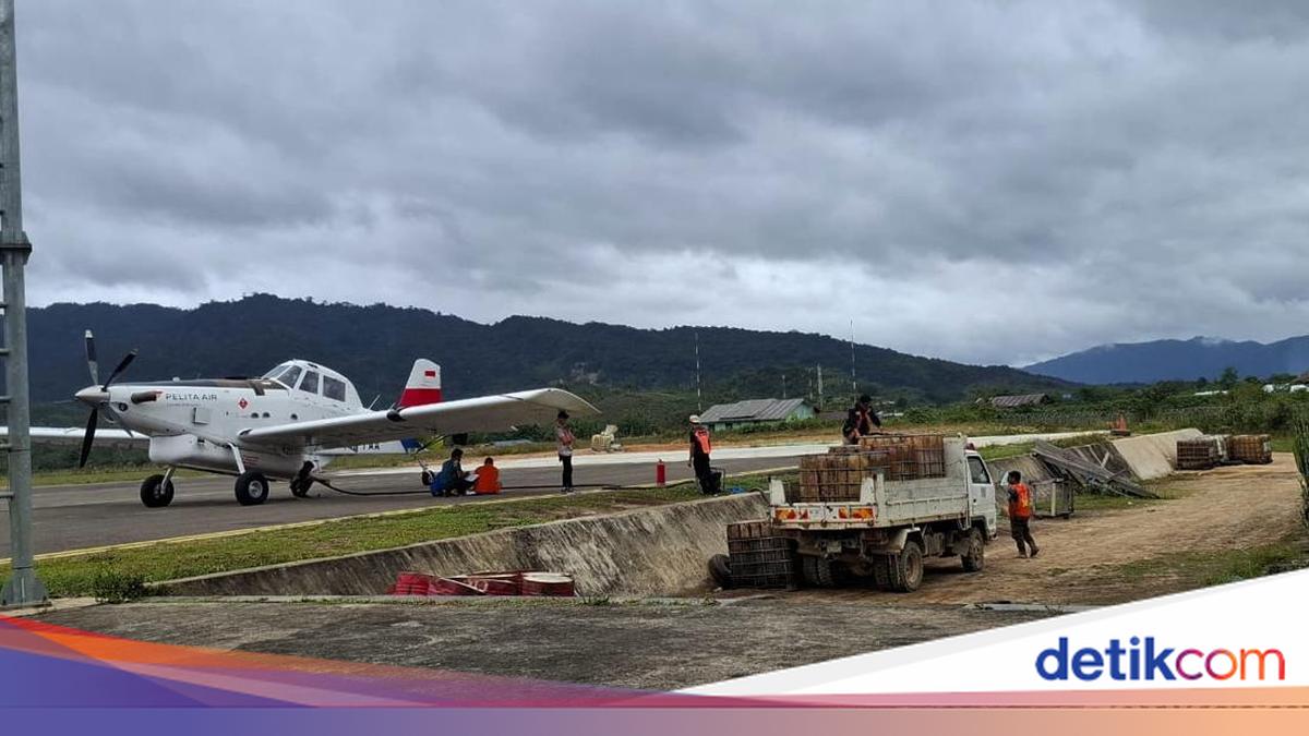Pesawat Angkut BBM Diduga Jatuh di Kaltara, Asap Membubung dari Bukit