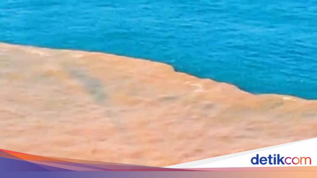 Heboh Air Pantai Baron Gunungkidul 2 Warna, Ini Penyebabnya