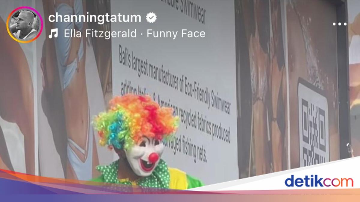 Channing Tatum Liburan di Bali, Unggah Video Badut Jalanan Saat ...