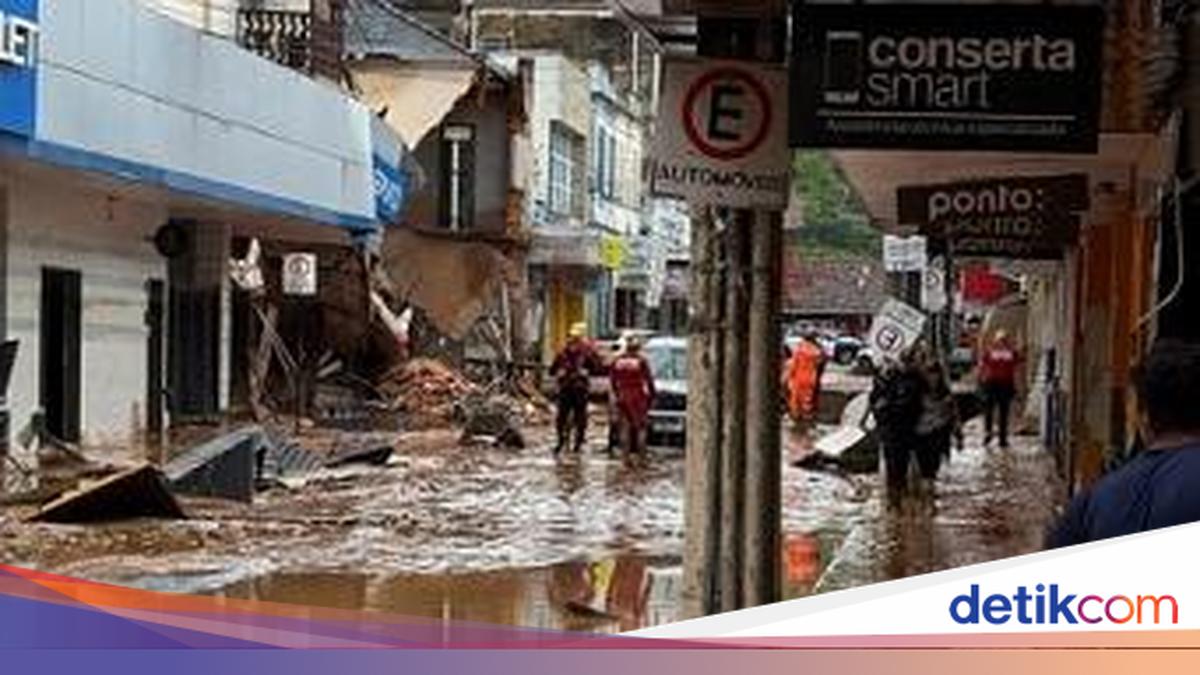 Hujan Lebat Picu Banjir dan Longsor di Brasil, 20 Orang Tewas