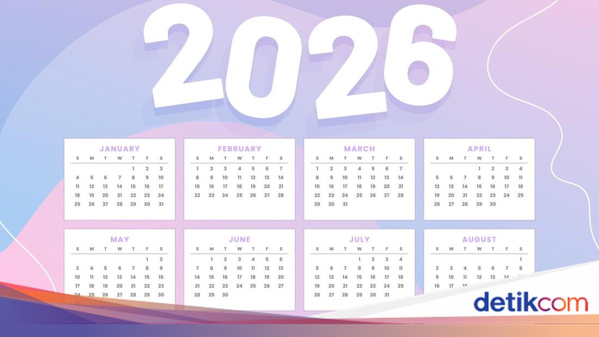 Tanggal Merah 2026 Lengkap Cuti Bersama, Ada 9 Libur Panjang!