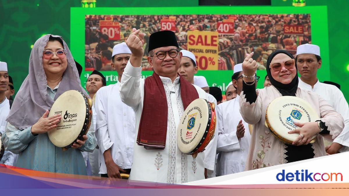 Pramono Tabuh Rebana Buka Festival Ramadan Jakarta