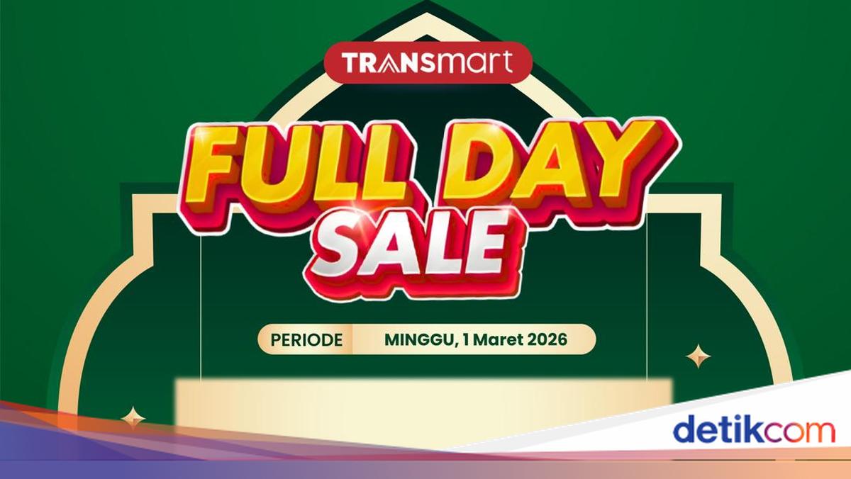 Hari Ini Transmart Full Day Sale, Serbu Diskon Besar-besaran 50% + 20%!