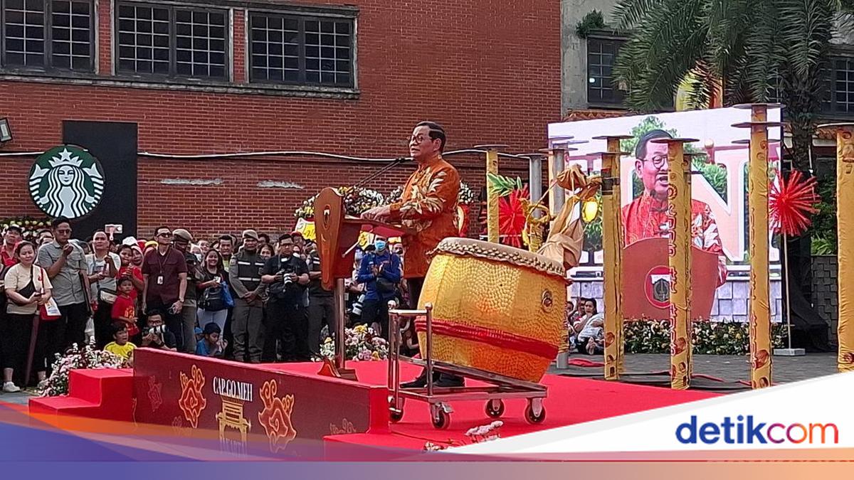 Pramono Sapa Anies di Acara Cap Go Meh, Cerita Progres Sambung JIS ke Ancol