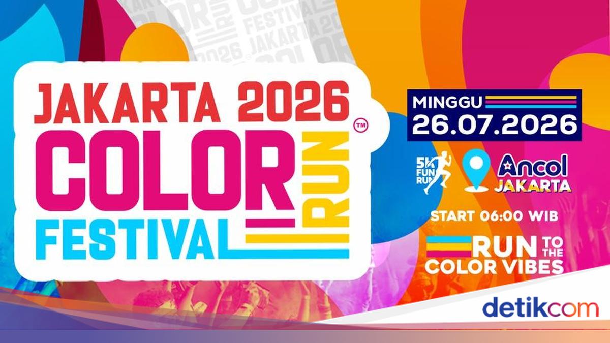 Serunya Lari Santai dengan Suasana Festival di Jakarta Color Run 2026!