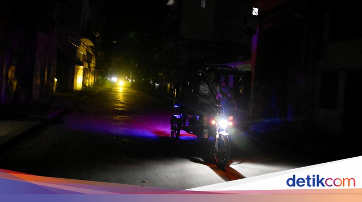 Pembangkit Listrik Rusak, Kuba Kini Gelap Gulita