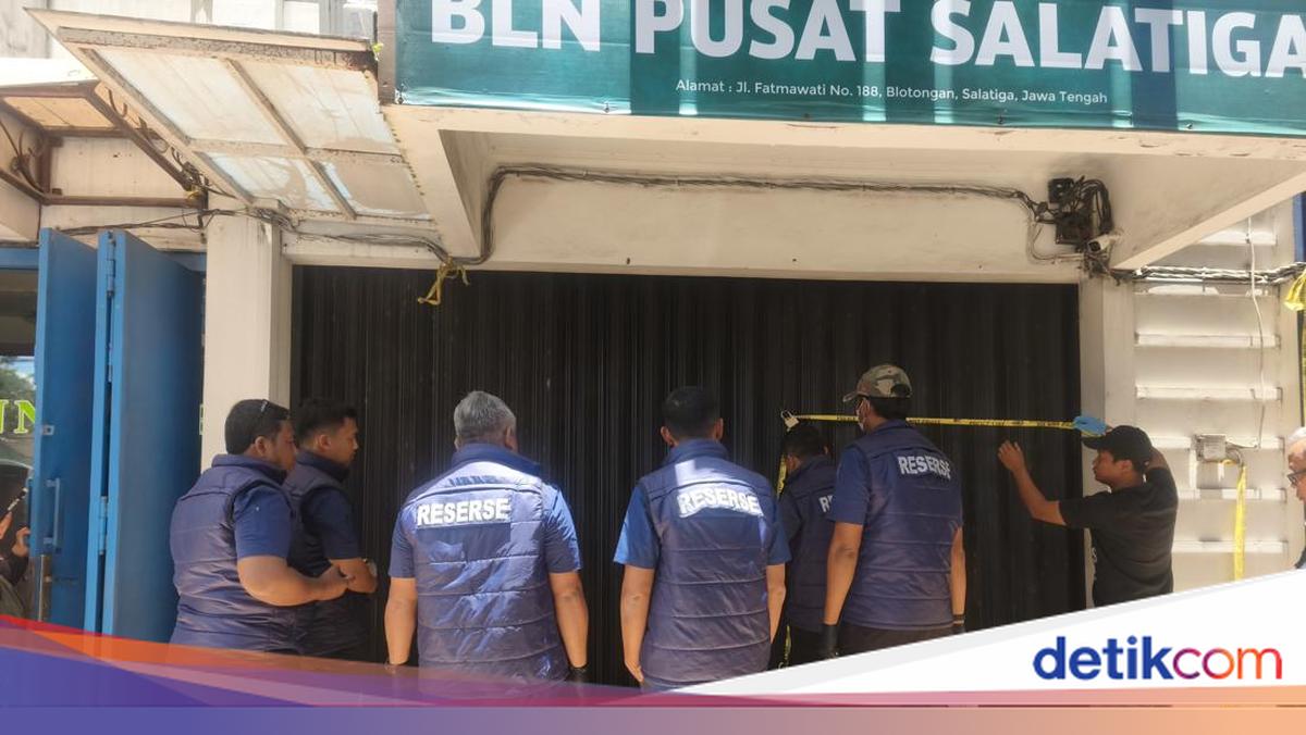 Penggeledahan Kelar, Polisi Segel Kantor Koperasi BLN Salatiga