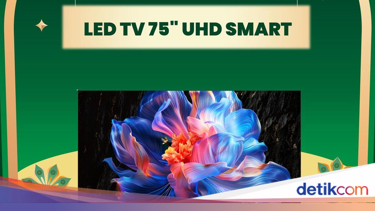 Beli TV 75 Inch di Transmart Full Day Sale Bisa Semurah Ini