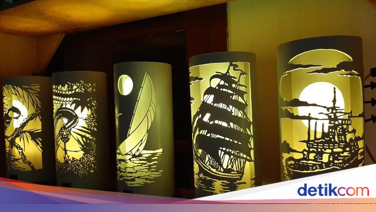 Lampu Hias dari Pipa PVC Karya Warga Probolinggo Laris hingga Mancanegara
