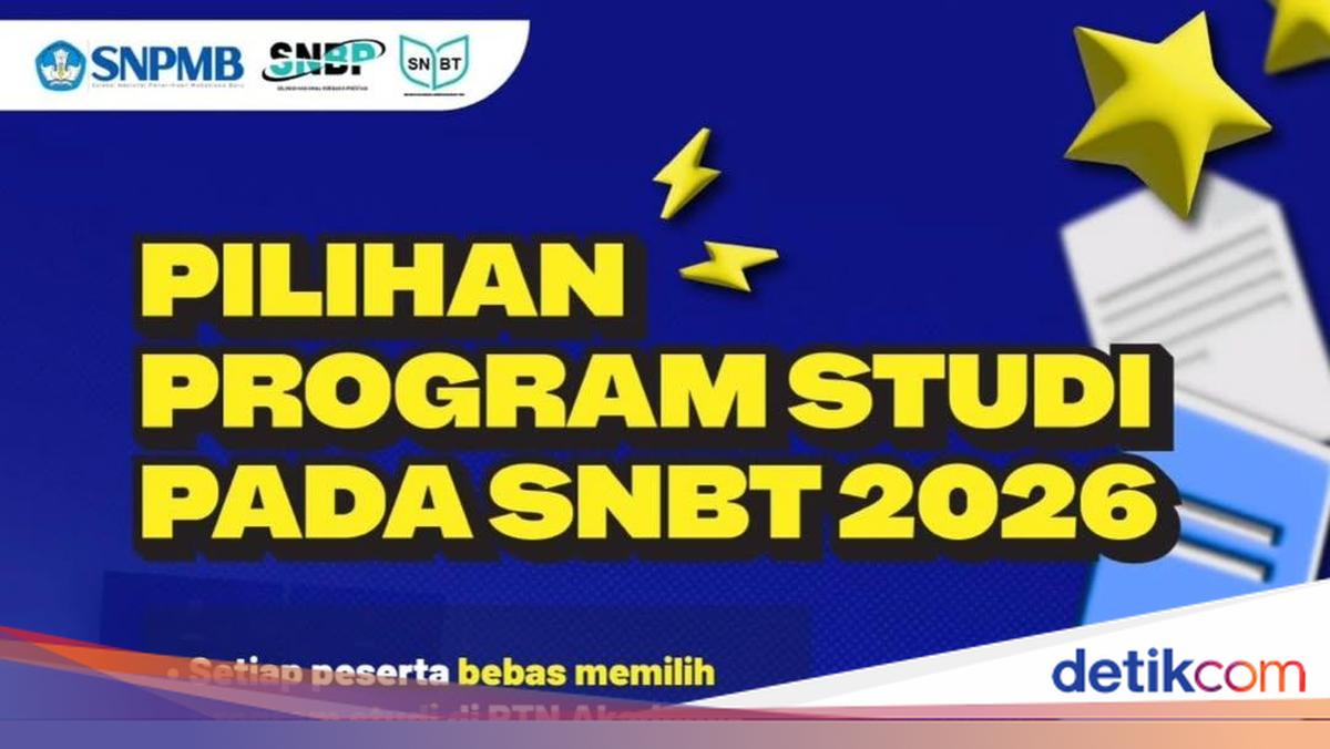 Ketentuan Pilih Prodi di SNBT 2026, Cek Alternatif Pilihannya dari ...