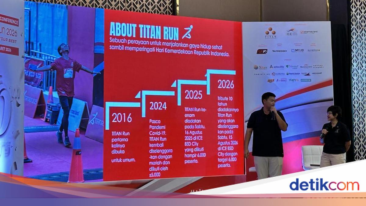 Titan Run Bergulir Lagi, Rayakan 1 Dekade & HUT RI ke-81