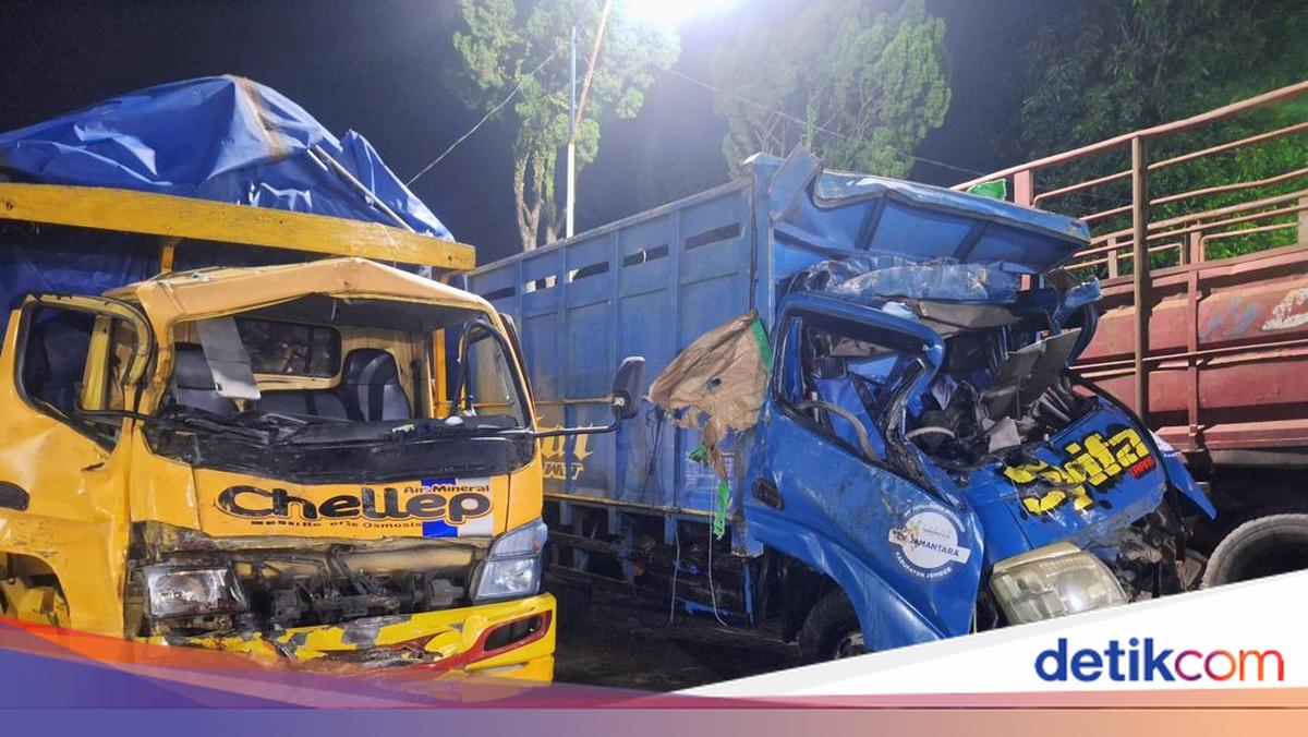 2 Truk Adu Banteng di Bondowoso, Suami-Istri Tewas Anak Luka Parah