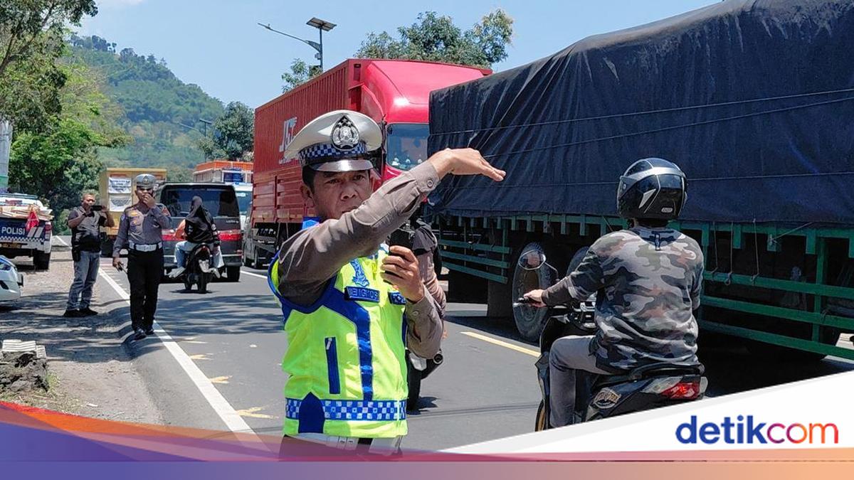 Pemudik Mulai Padati Jalur Limbangan Garut, One Way Diterapkan