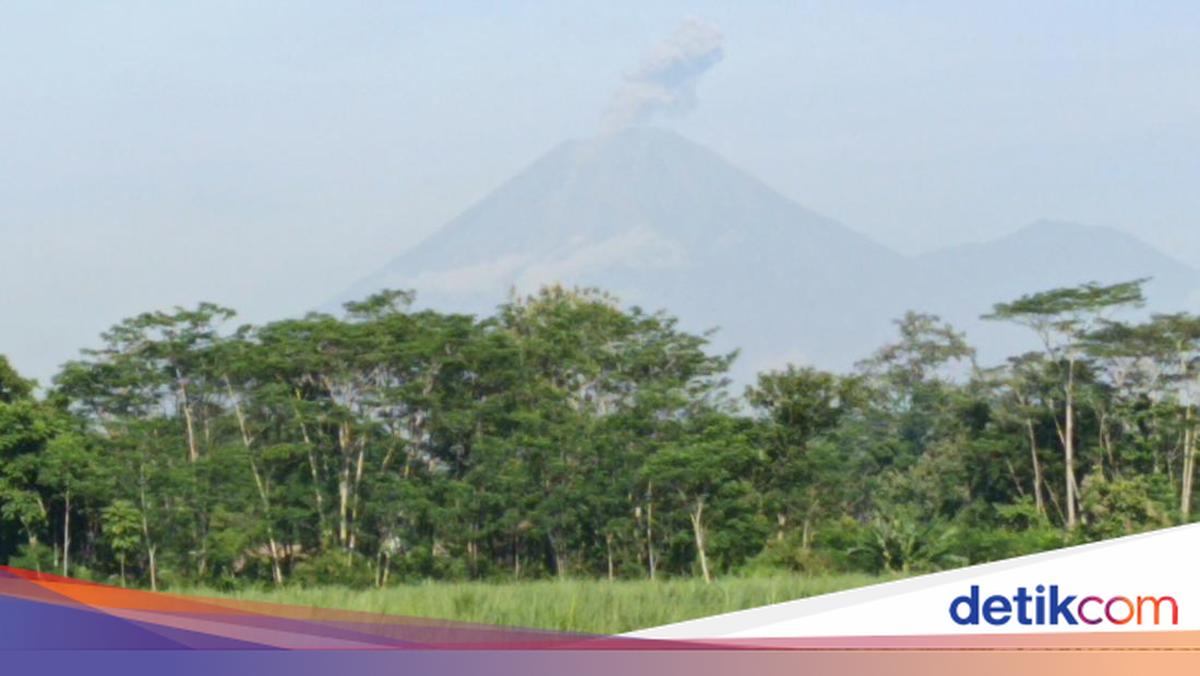 Gunung Semeru Erupsi Saat Lebaran, Luncurkan Awan Panas hingga 4,5 Km