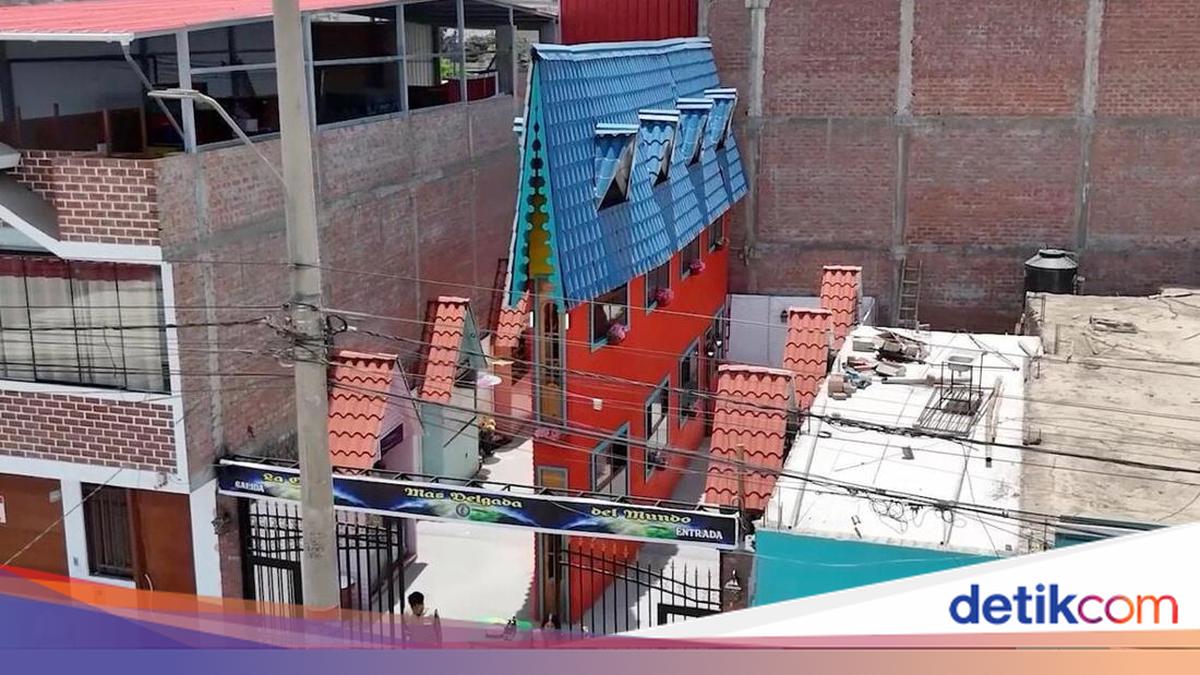 Unik! Rumah Ini Ukurannya Tak Sampai 1 Meter