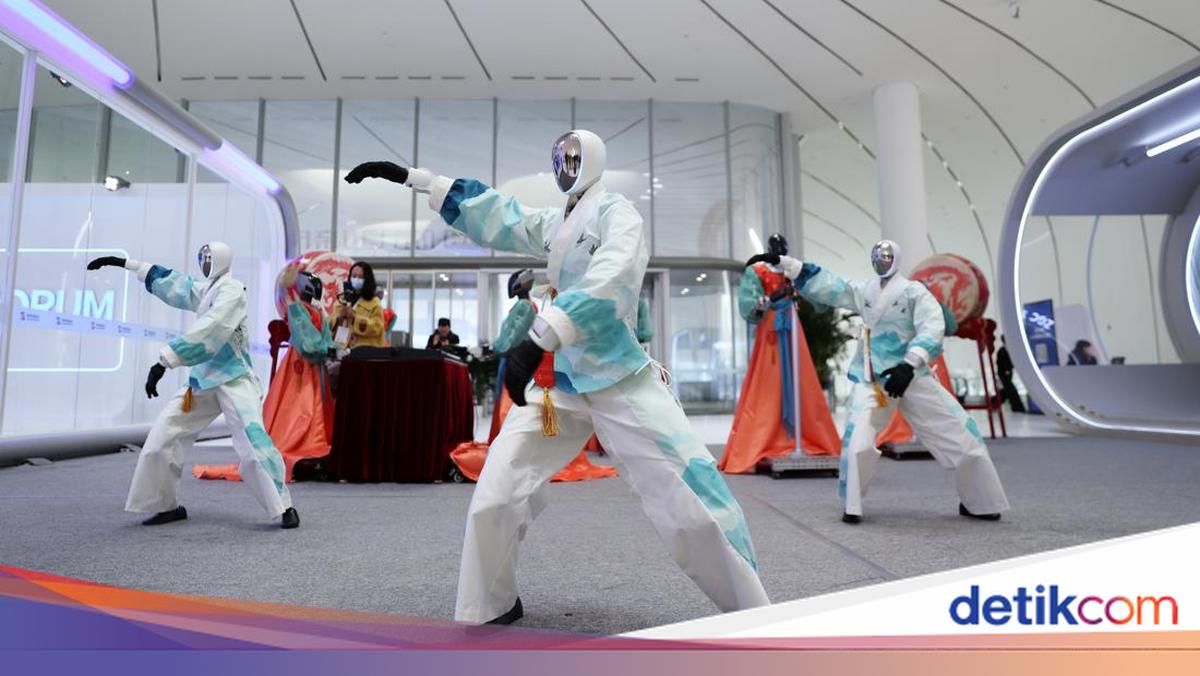 Robot Menari di Forum Teknologi China, Tampilkan Kecanggihan AI